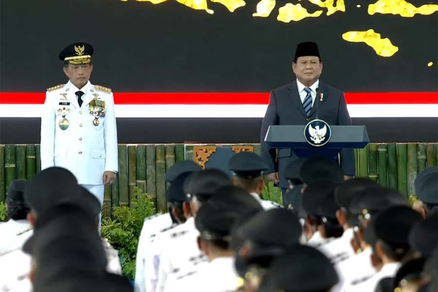 Presiden Prabowo Lantik 961 Kepala Daerah Secara Serentak di Istana